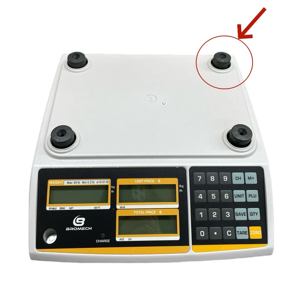 Rubber buffer for BROMECH scale ATP/BTP (Shipped from China. Delivery ...